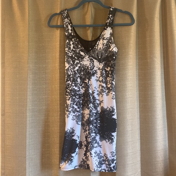 Divided | Dresses | Divided By Hm Black And White Fitted Dress | Poshmark